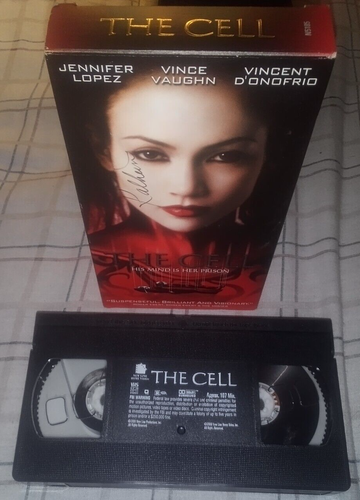 The Cell VHS 2000 Promo Screening Copy Jennifer Lopez New Line Cinema ...