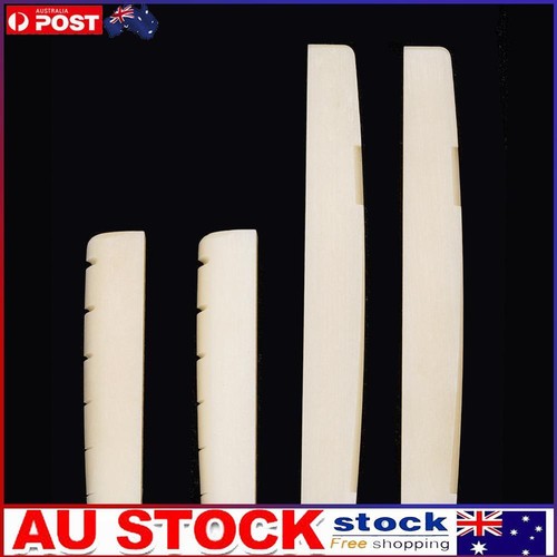 Acoustic Guitar Nut Saddle Unbleached Bone Musical Instrument ...