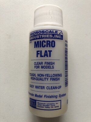 Microscale Micro Flat Clear Finish For Models Vernis Clair Mat Modélisme | eBay
