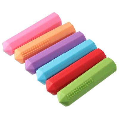Chewable Pencil Toppers 6 Colors Autism Chew Toys Oral Motor Needs ...