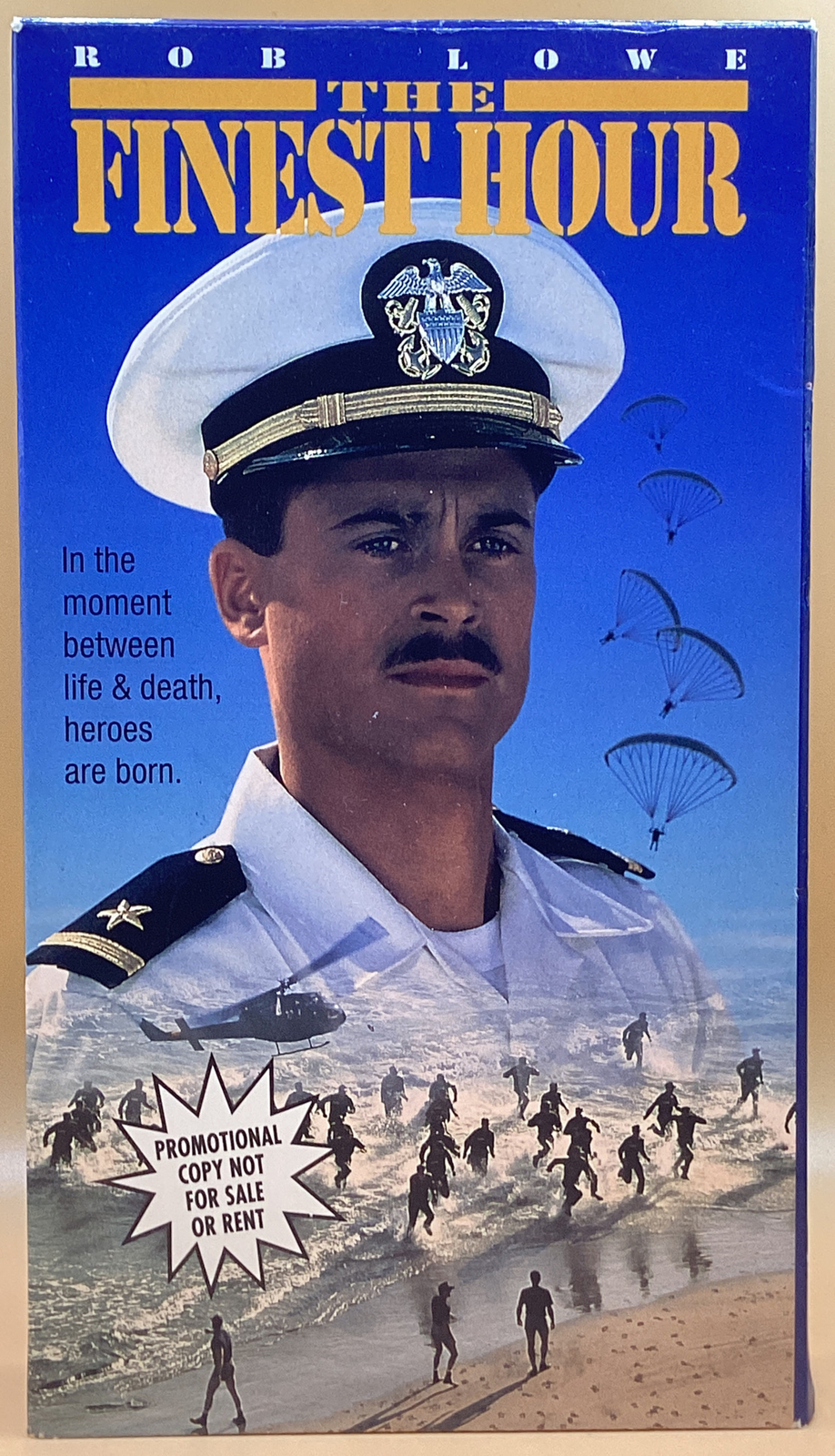 The Finest Hour VHS 1992 Rob Lowe **PROMO SCREENER** **Buy 2 Get 1 Free ...