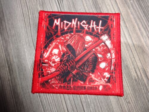 MIDNIGHT Patch Black Thrash Speed Metal Sodom Desaster Venom X | eBay
