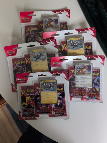 5 Sealed Destined Rivals 3 Pack Blisters. Total Of 15 Packs And 5 Promo ...