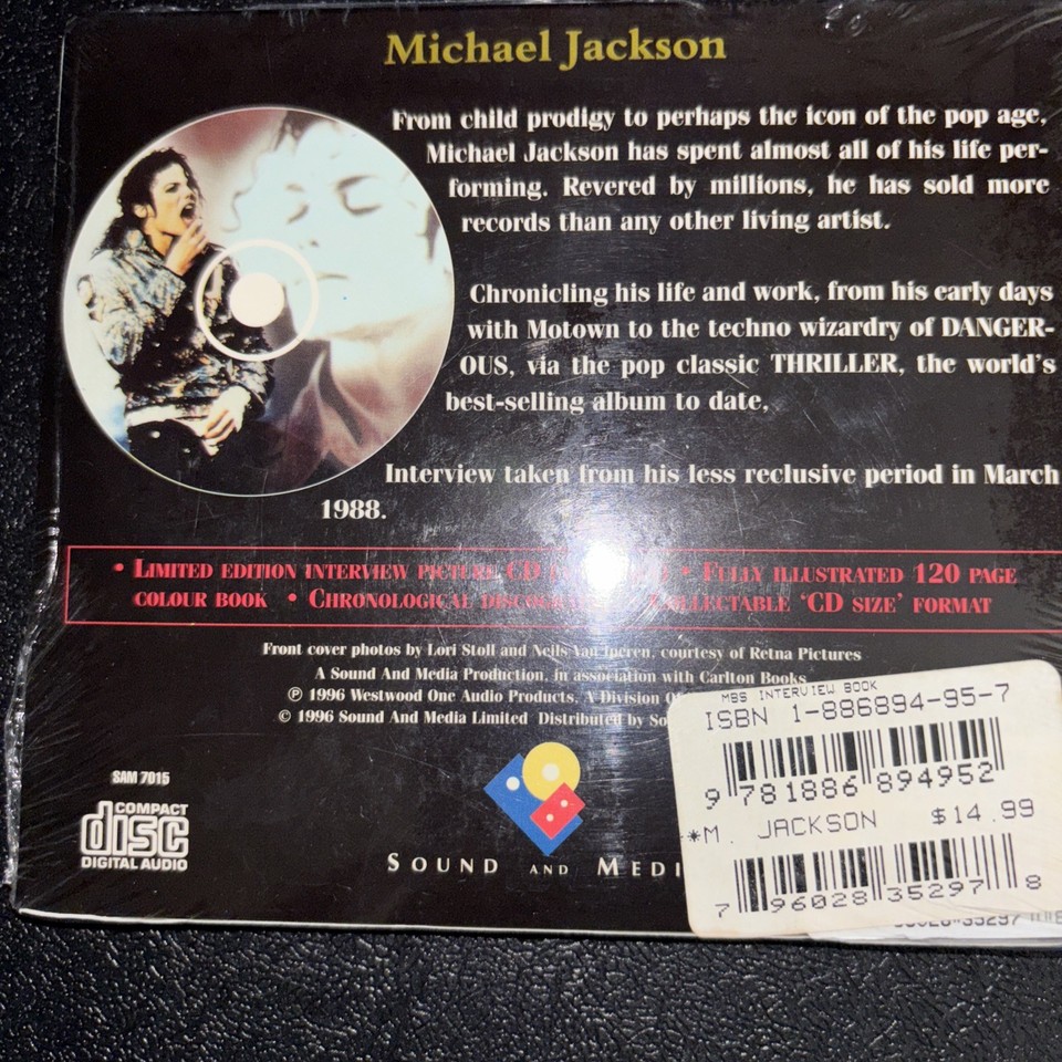 Michael Jackson interview disc & book cd ltd edition. | eBay