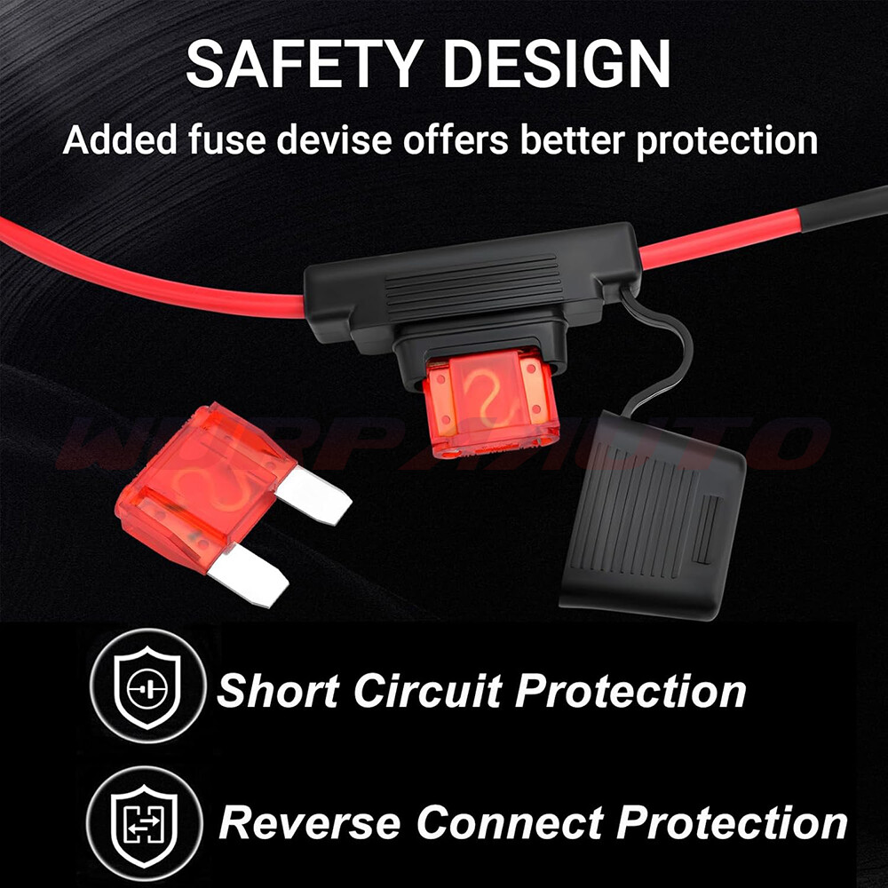 For Milwaukee M18 Power Battery Jumper Starter 8 AWG Auto Booster Cable ...