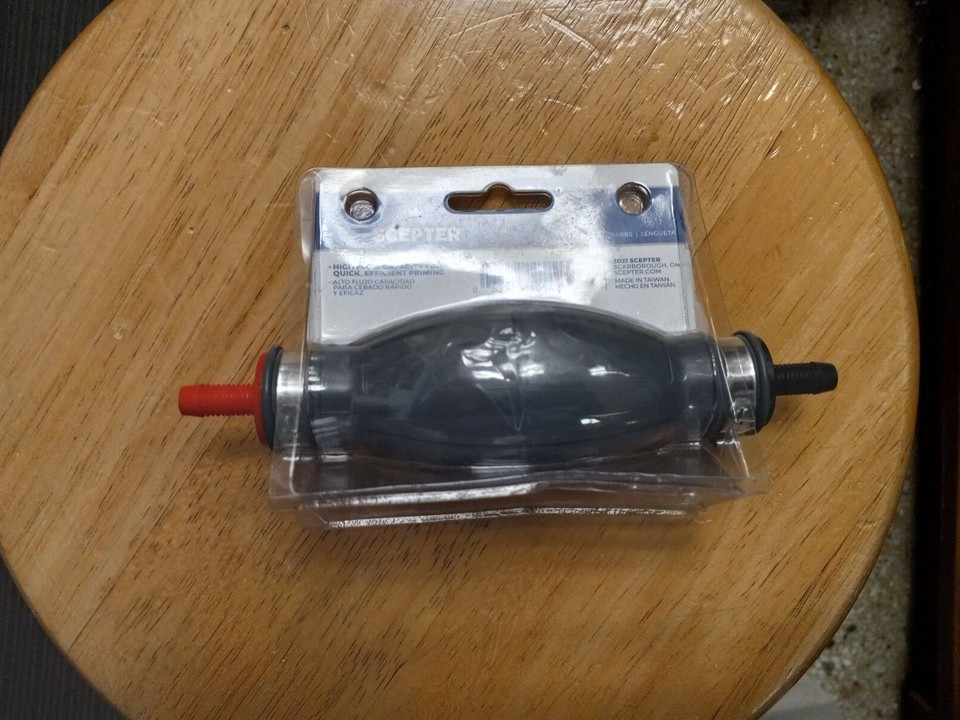 SCEPTER 10542 EPA/CARB Primer Bulb-5/16" Hose Barbs | eBay