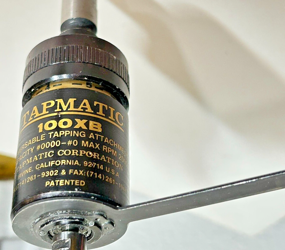 Tapmatic self-reversing tapping head. Model 100XB #0000-#0 | eBay