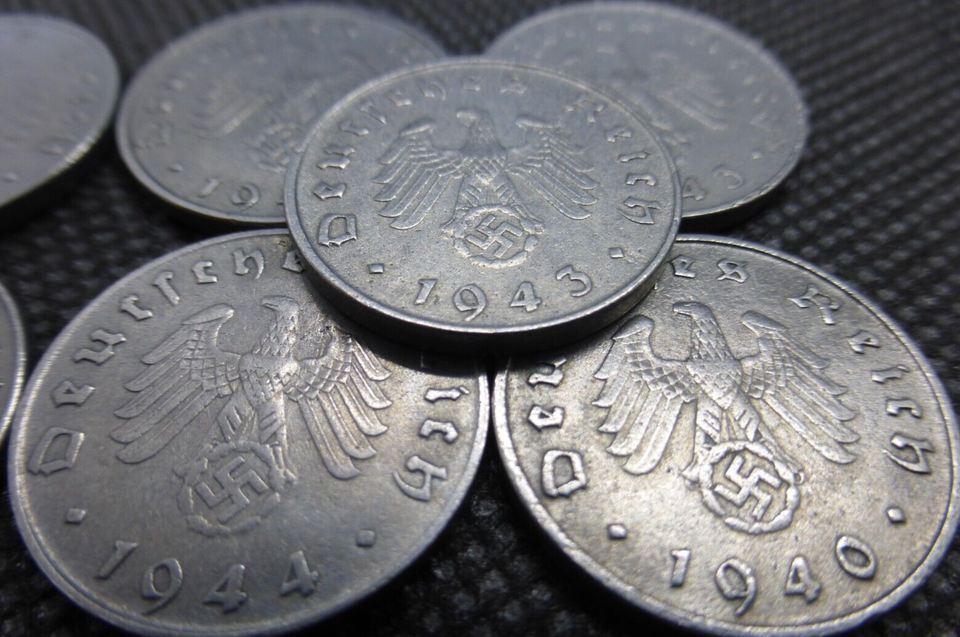 Rare Old WW2 Nazi Germany War Coin WWII Gift Authentic Relic Military ...