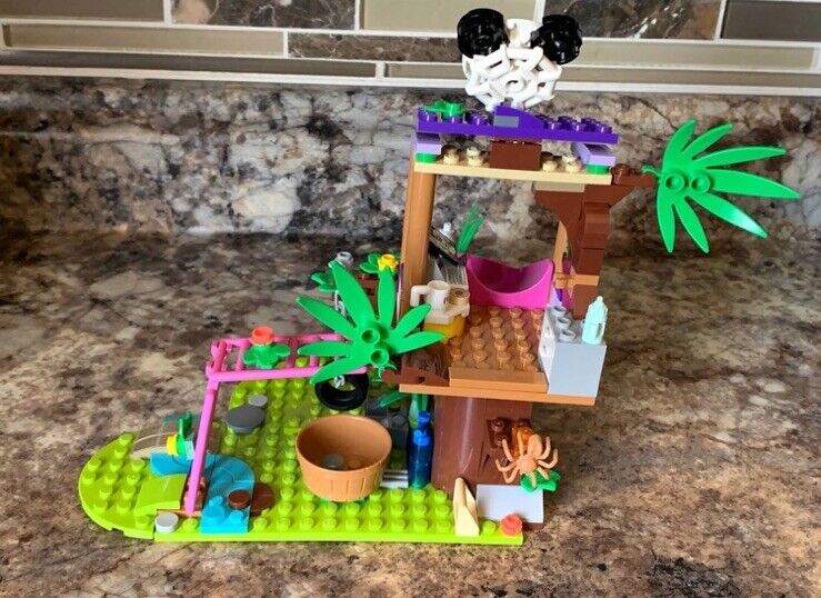 Lego Friends 41422 Panda Jungle Tree House Treehouse Complete 3 Bears ...
