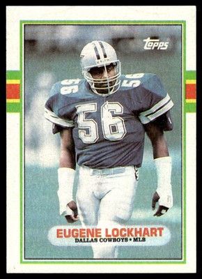 1989 Topps Eugene Lockhart Dallas Cowboys #388 | eBay