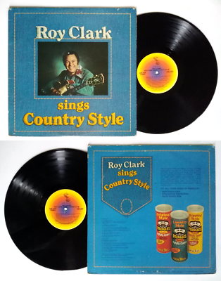1978 Giri Roy Clark Sings Country Style Rock USA LP 33 Pringles Vinyl ...