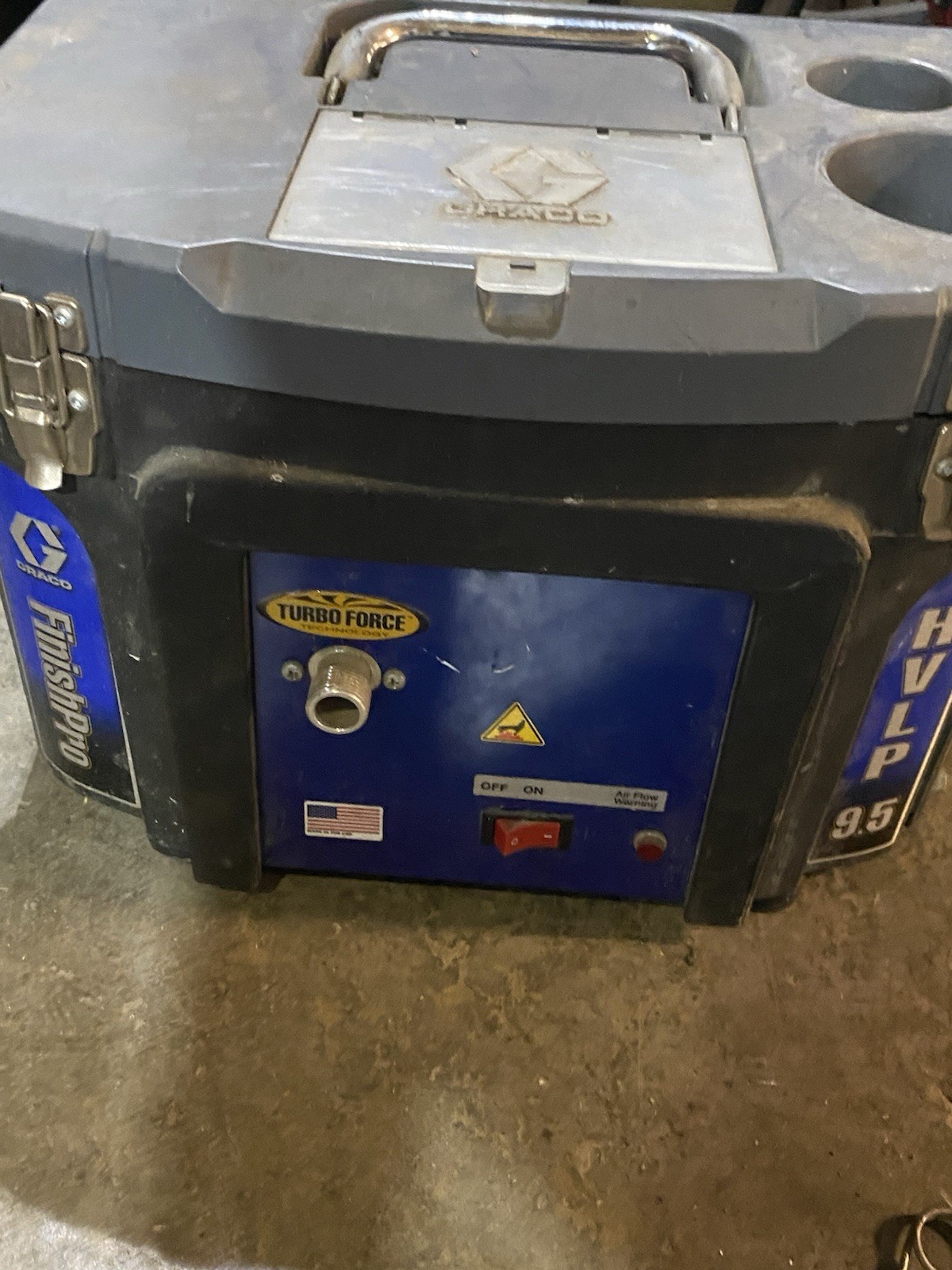 GRACO HVLP 9.5 Finishing Pro Paint Sprayer | eBay