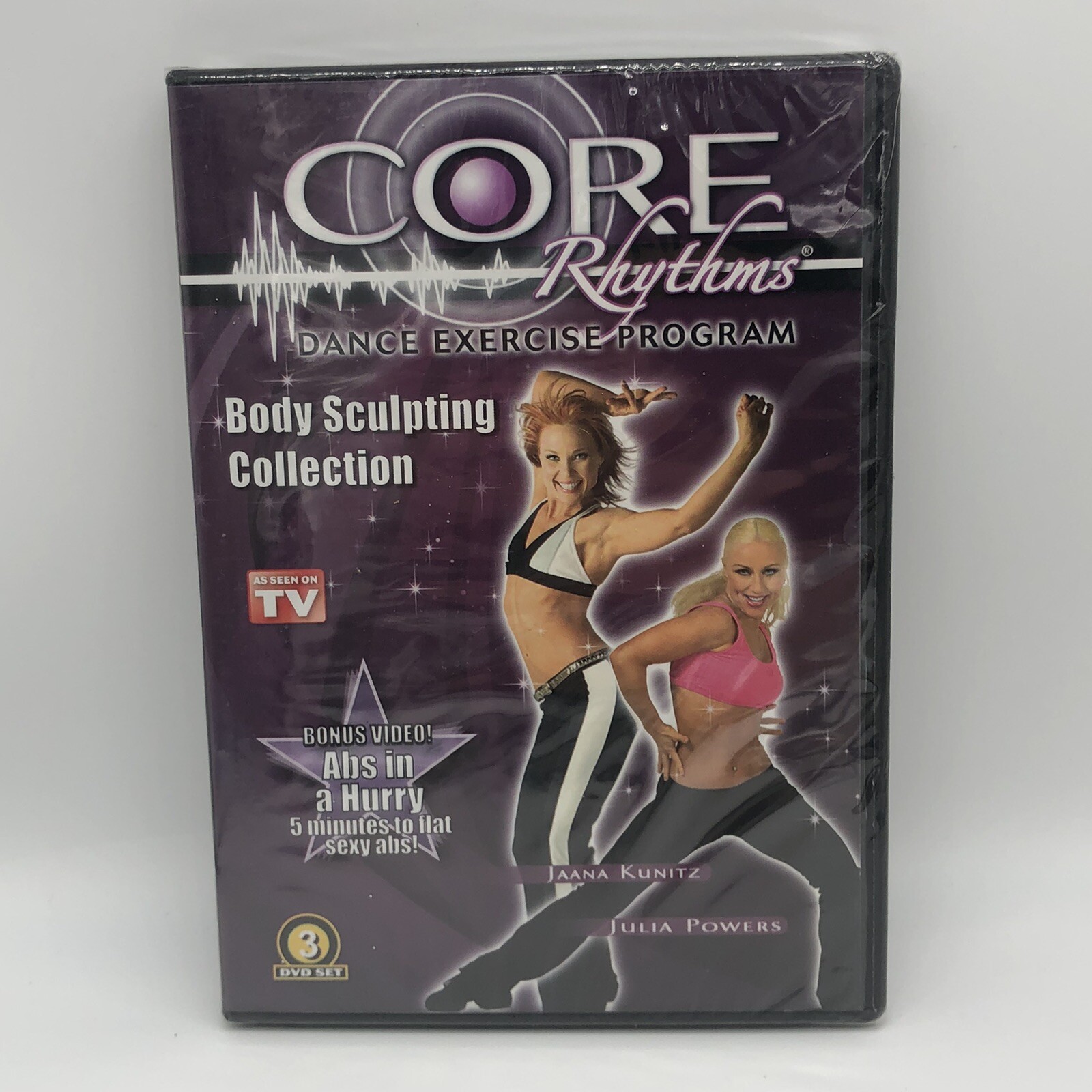 Core Rhythms Dance Exercise Program Body Sculpting by Jaana Kunitz - 3 DVD Set 850621001463 | eBay