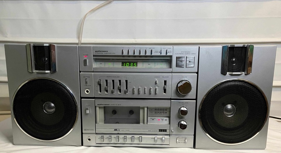 Vintage Sears Proformance Mini AM/FM Stereo Tuner Amplifier Model 9281 ...