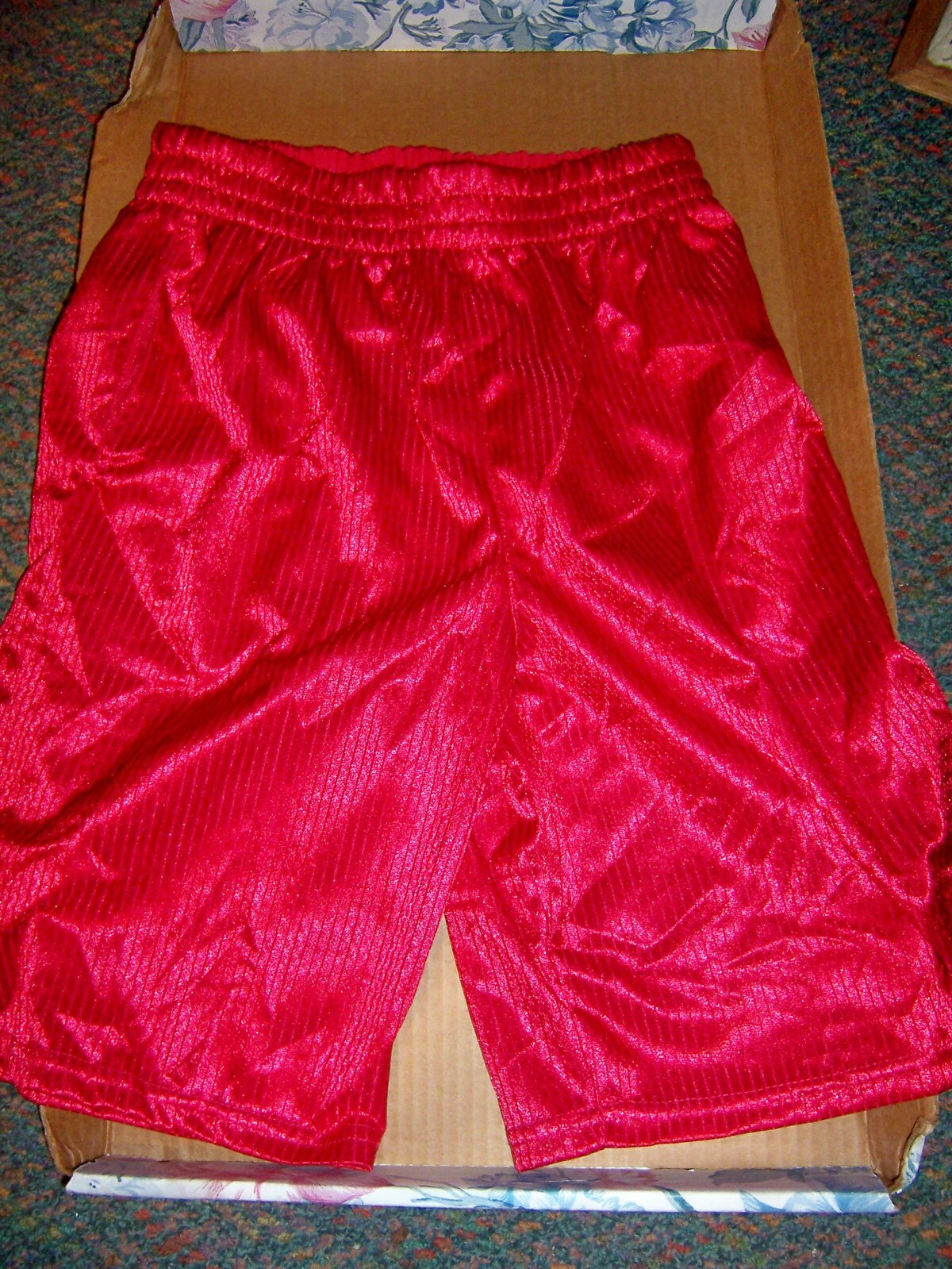 NWT STARTERS Athletech Red dazzle Shorts - SIZE l (10/12) | eBay