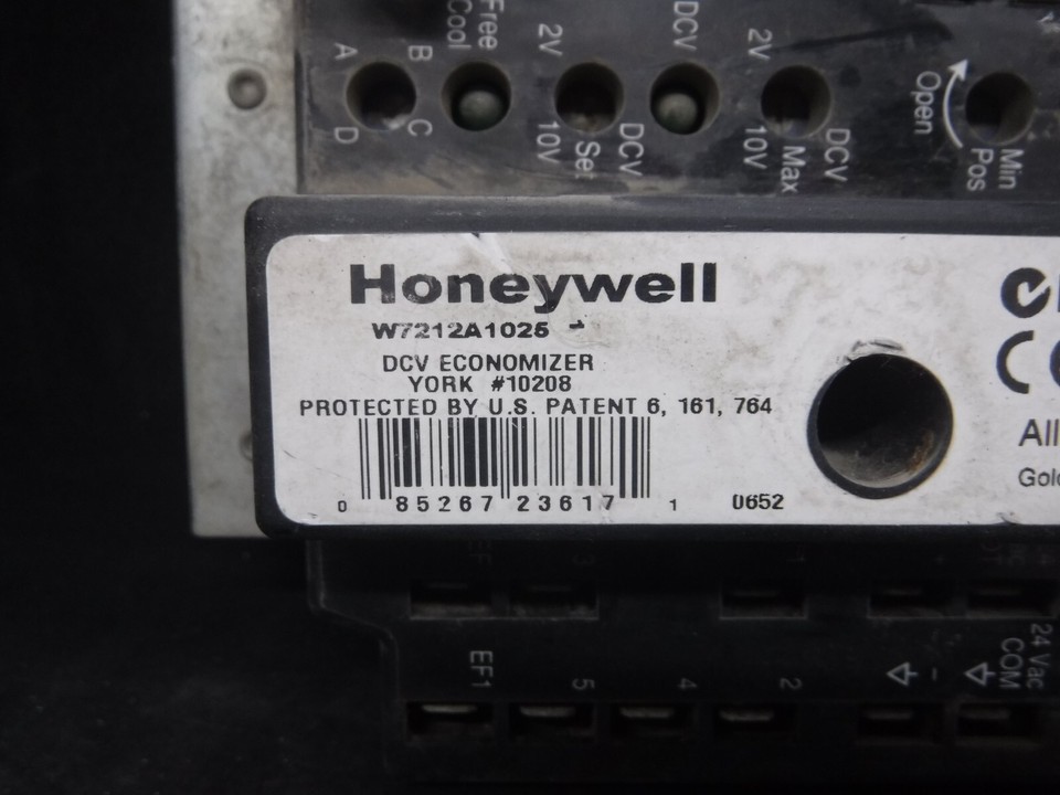 Honeywell W7212A1025 Economizer Logic Module Control York Special ...