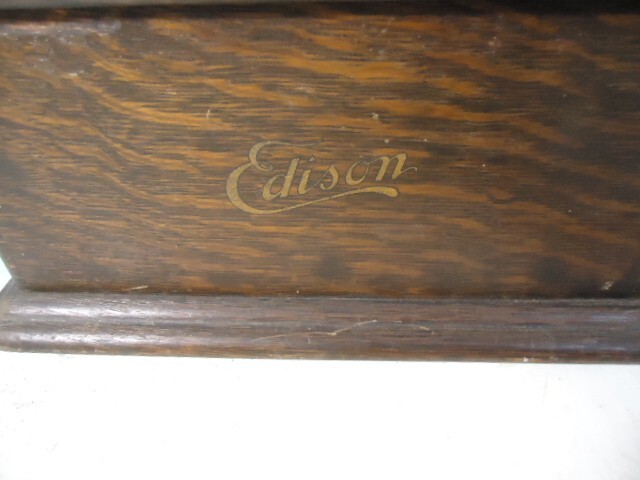 Edison Standard cylinder phonograph, model C reproducer, serial S354762 ...