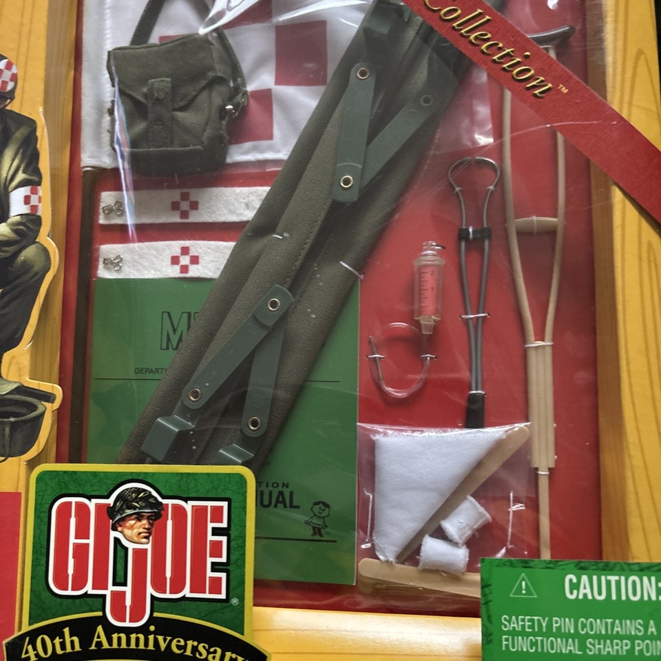 GI Joe Action Marine Medic 9th in a Series 40th Anniversary Hasbro 2003 ...