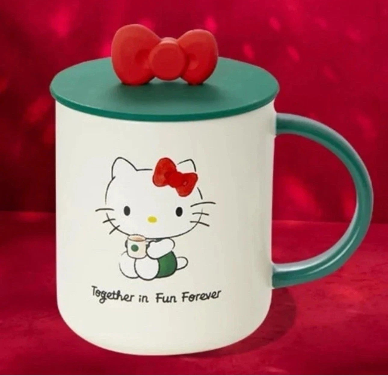 Starbucks Hello Kitty Ceramic Mug 16 oz. 2025 - Brand New | eBay
