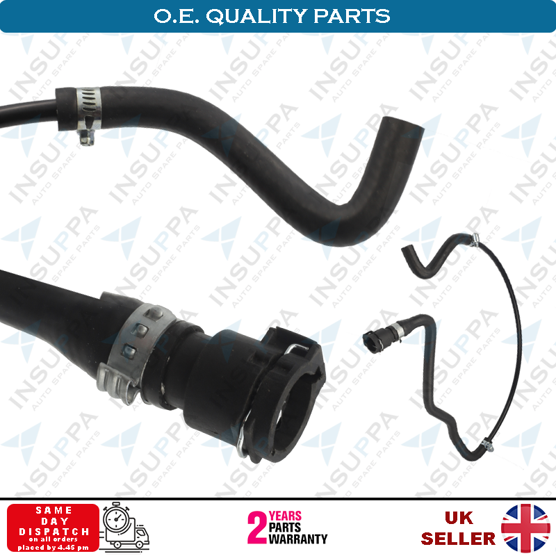 Radiator Expansion Tank Coolant Hose Pipe For BMW E60 E61 E63 E64 ...