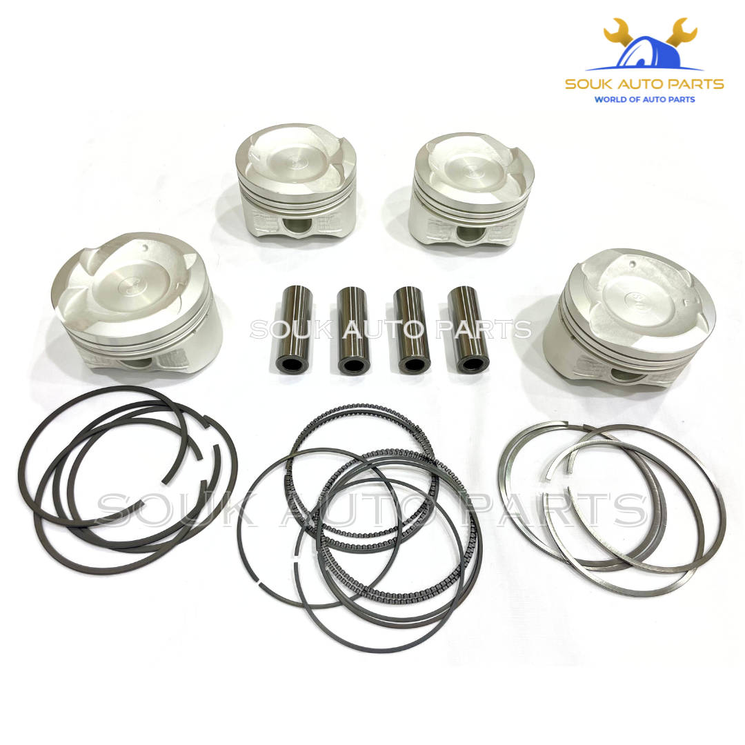 PISTON & RING SET 1NZ-FE II For Toyota COROLLA YARIS 1.5Ltr PETROL 2000 ...
