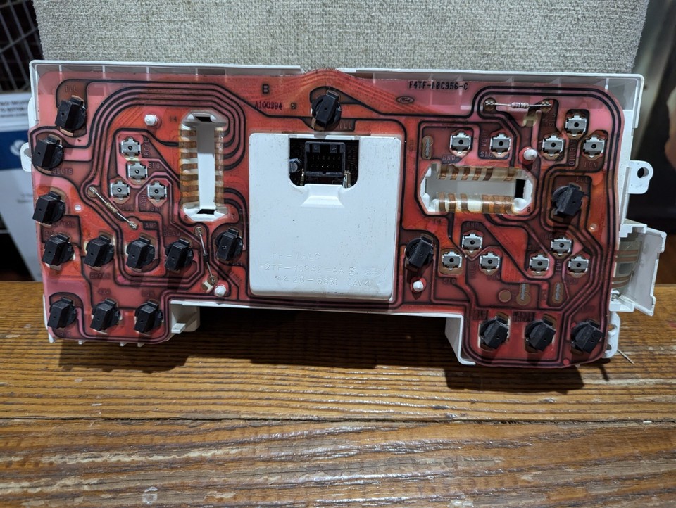 92-97 OBS Ford F250 F350 instrument cluster speedometer diesel auto 7.3 ...