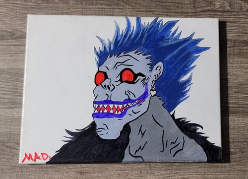 Ryuk From Death Note Original Painting ANIME Acrylic Painting With ...