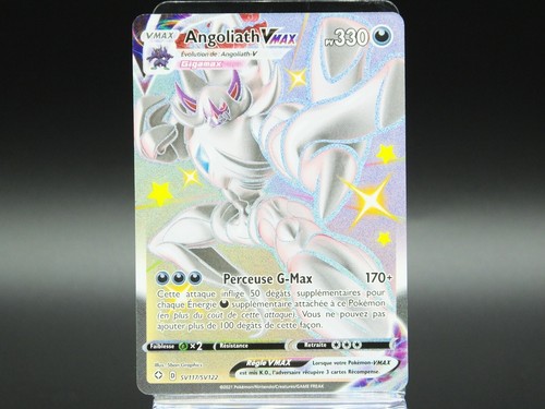 Carte Pokémon Angoliath Vmax SV117/SV122 EB4.5 Destinées Radieuses FR ...