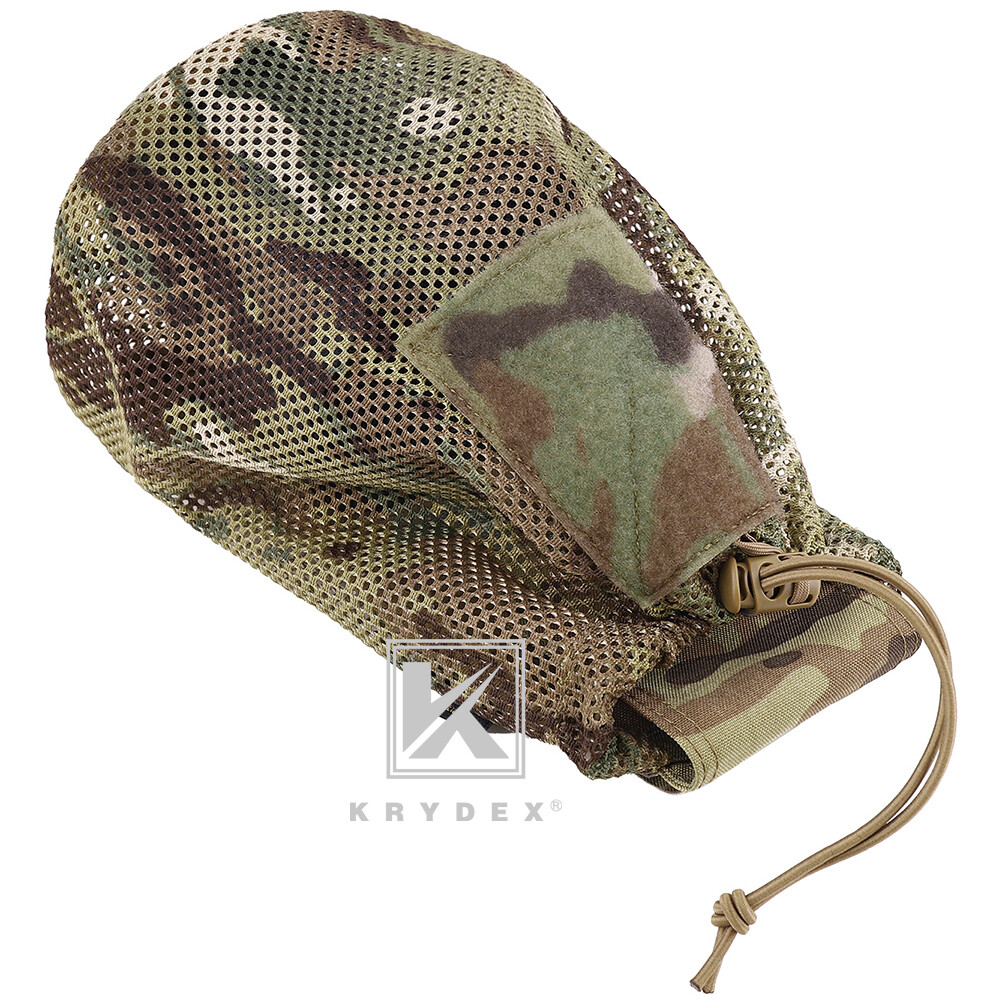 KRYDEX Tactical Mesh Dump Pouch Drop Pouch Magazine Recycling Pack ...