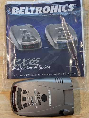 Beltronics RX65 Professional Series Radar Detector w/ SmartCord Tested ...