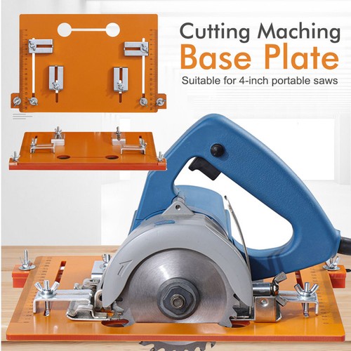 Cutting Machine Base Plate Circular Saw Guide Rail Woodworking Tool 2in ...