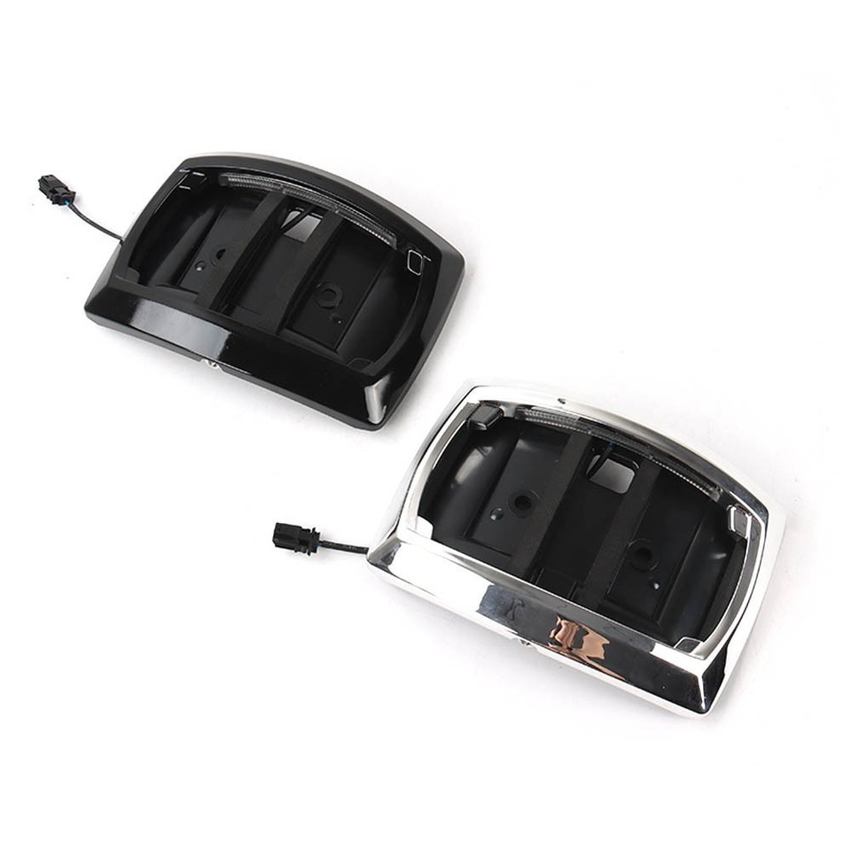 For Harley CVO ST FLTRXSTSE 2024 2025 Curved License Plate Frame LED ...
