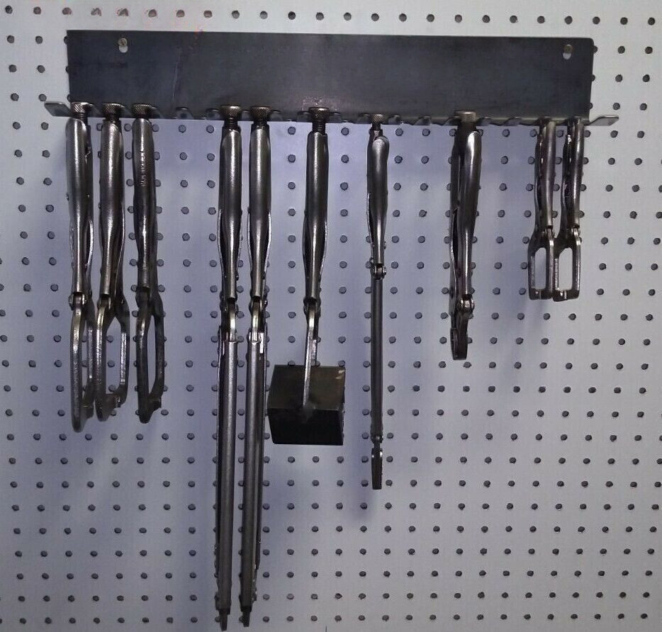 Vise Grip Holder - Vise Grip Storage Rack - Wall mount - Holds 16 | eBay