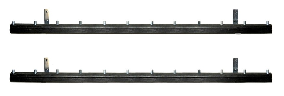 24 BEER TAP HANDLE DISPLAY LOT OF 2 WALL MOUNTED INCLUDES BRACKETS 2EA ...