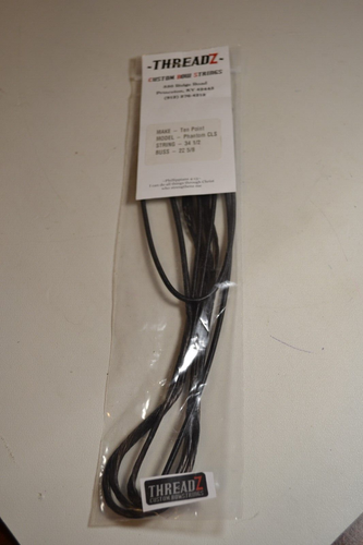 THREADZ CUSTOM BOWSTRINGS Ten Point Phantom CLS String 34 1/2 Buss 22 5 ...