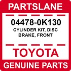 04478-0K130 Toyota OEM Genuine CYLINDER KIT, DISC BRAKE, FRONT | eBay