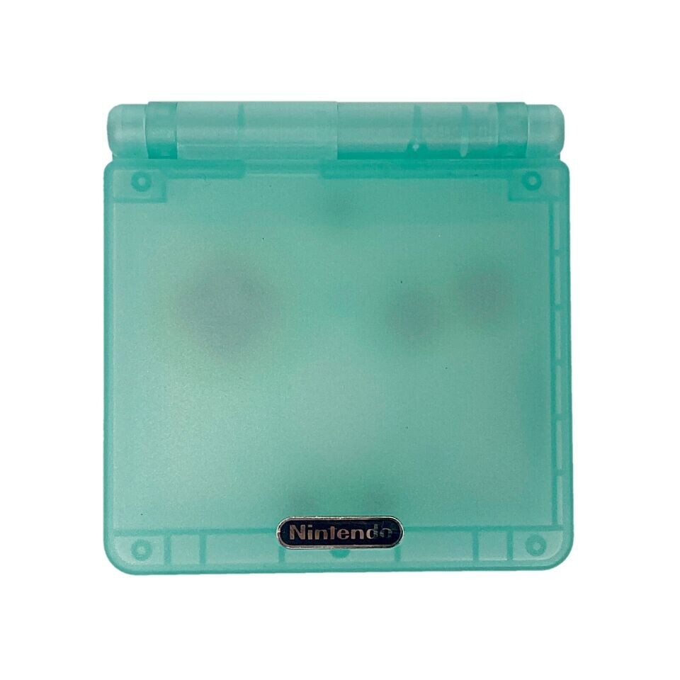GBA SP Game Boy Advance SP Replacement Housing Shell Screen(CLEAR GREEN ...