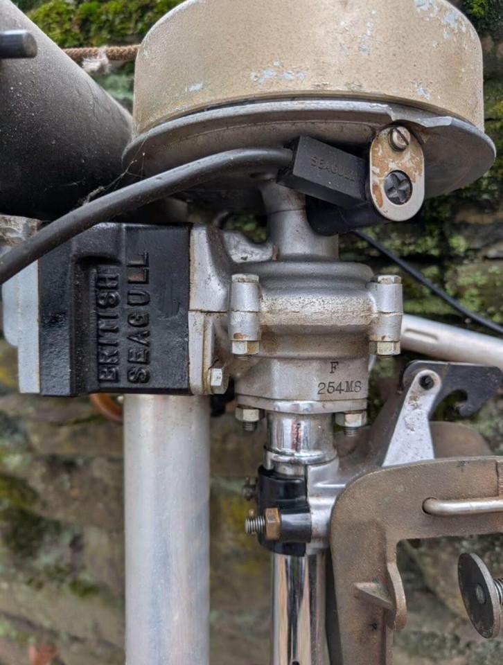 British Seagull Outboard Motor For Boat Mid Century F Engine - Amazing ...