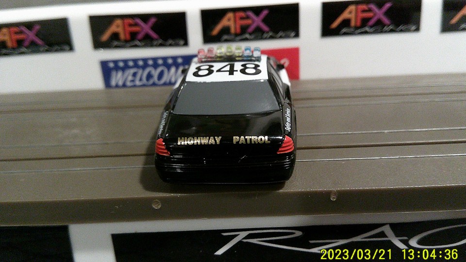 AFX RACING H.O. SCALE SLOT CAR BODY ONLY FORD CROWN VICTORIA HIGHWAY ...