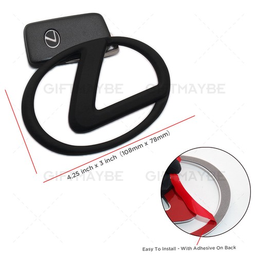 For Lexus Trunk Logo Badge Emblem Car Exterior Replace Matte Black F ...