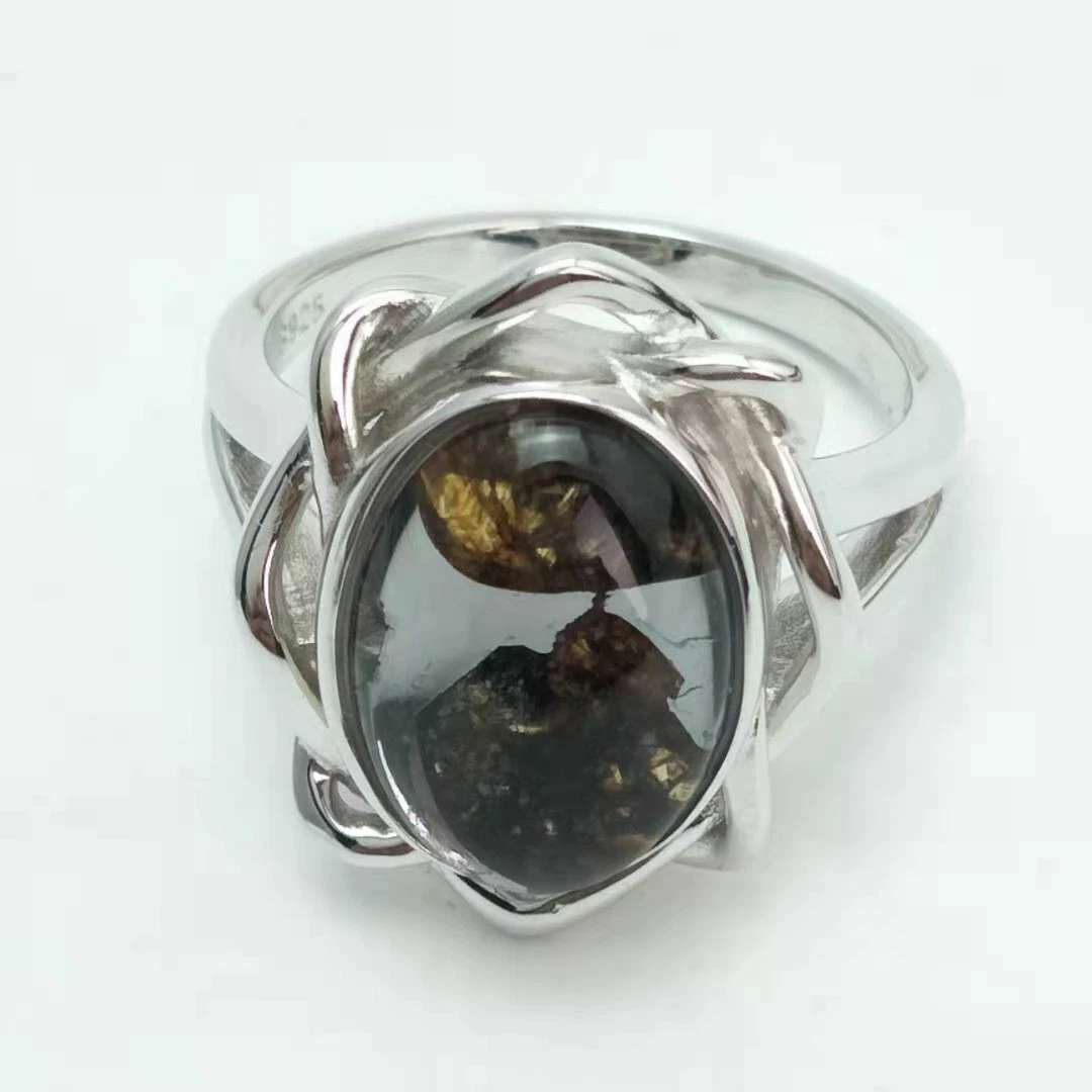 Pallasite Ring