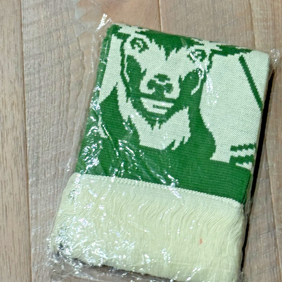 NEW Jägermeister JAGER Spell-Out Knit Winter Scarf Green White Stag ...