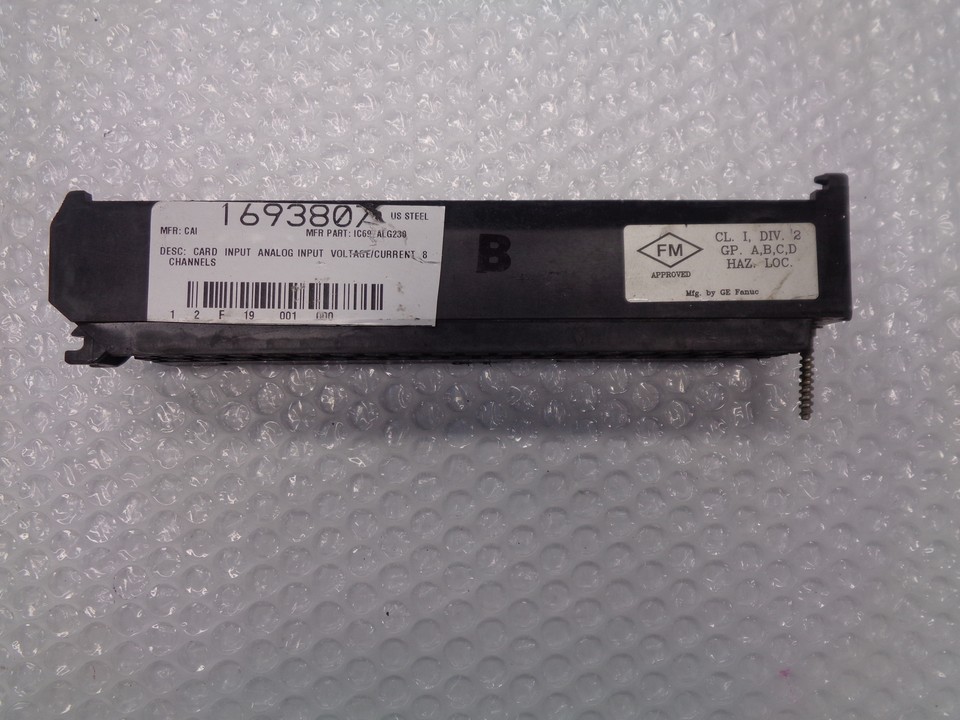 GE FANUC IC697ALG230 MODULE UNMP | eBay
