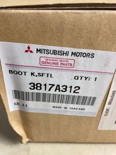 Genuine OEM MITSUBISHI BOOT KIT AXLE SHAFT L/RH 3817A312 | eBay Australia