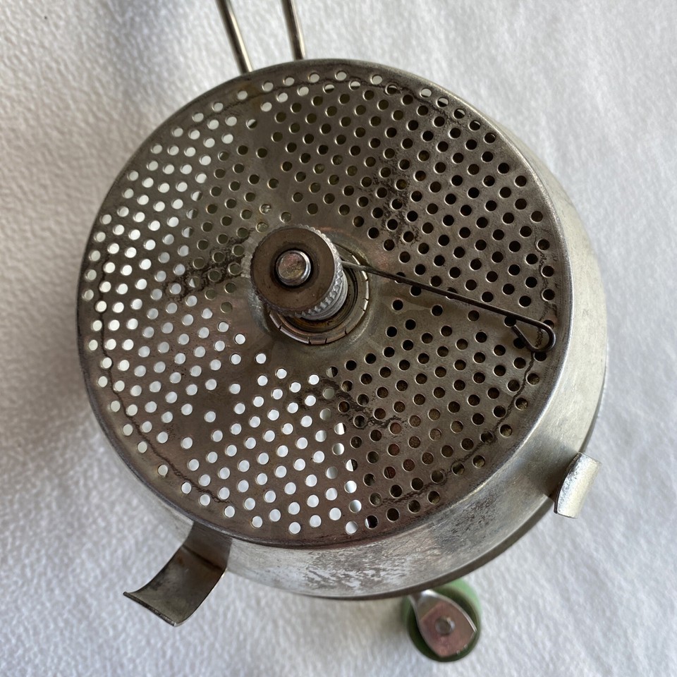 Antique Foley Food Mill Green Wood Handle 7x3" Juicer Masher Ricer ...