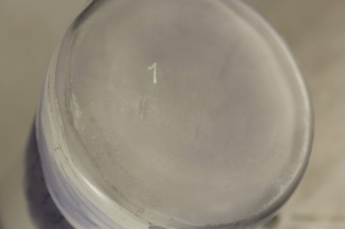 Pair Fine Vintage 9" Frosted Art Glass Vases w Enamel Winter Scene ...