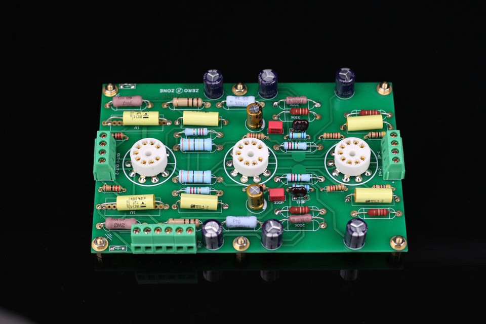 HiFi 12AX7 Tube RIAA MM Phono Amplifier Board / Amplifier Kit Base On ...