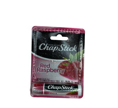 NEW ChapStick Red Raspberry lip balm Skin Protectant | eBay