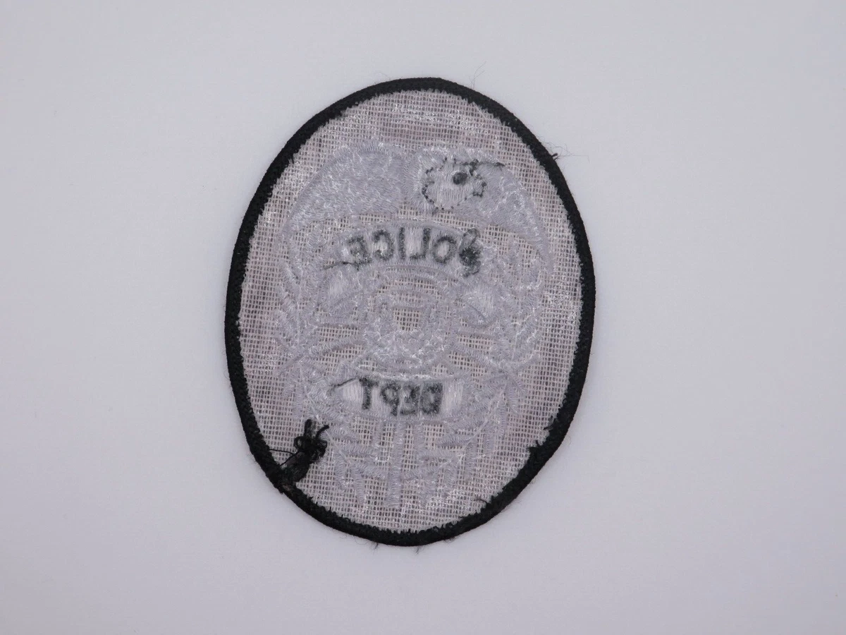 Blank Police Patch