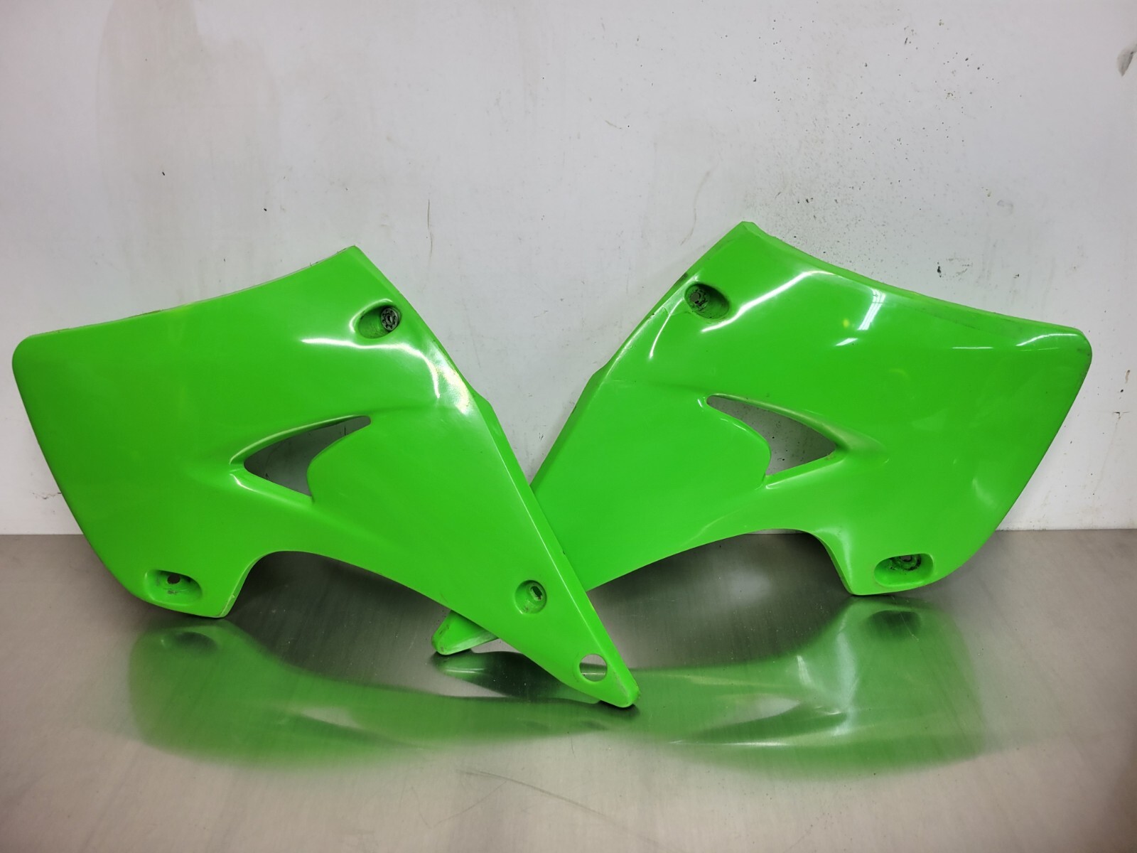 2003 03 kx 250 Shroud Radator fender ufo plastics kx250 | eBay